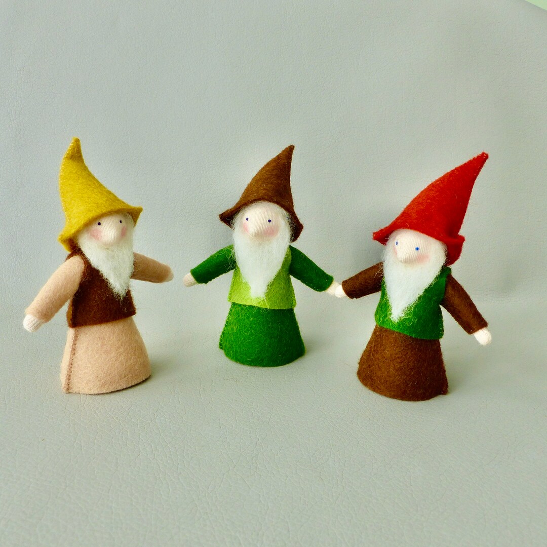 Dwarf, Trio for the Seasonal Table in Autumn, Winter, Summer, Spring ...
