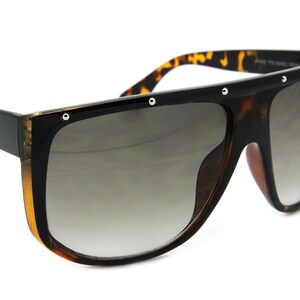 Gradient Oversized Shield Sunglasses Women Fashion Frame Anteojos ...