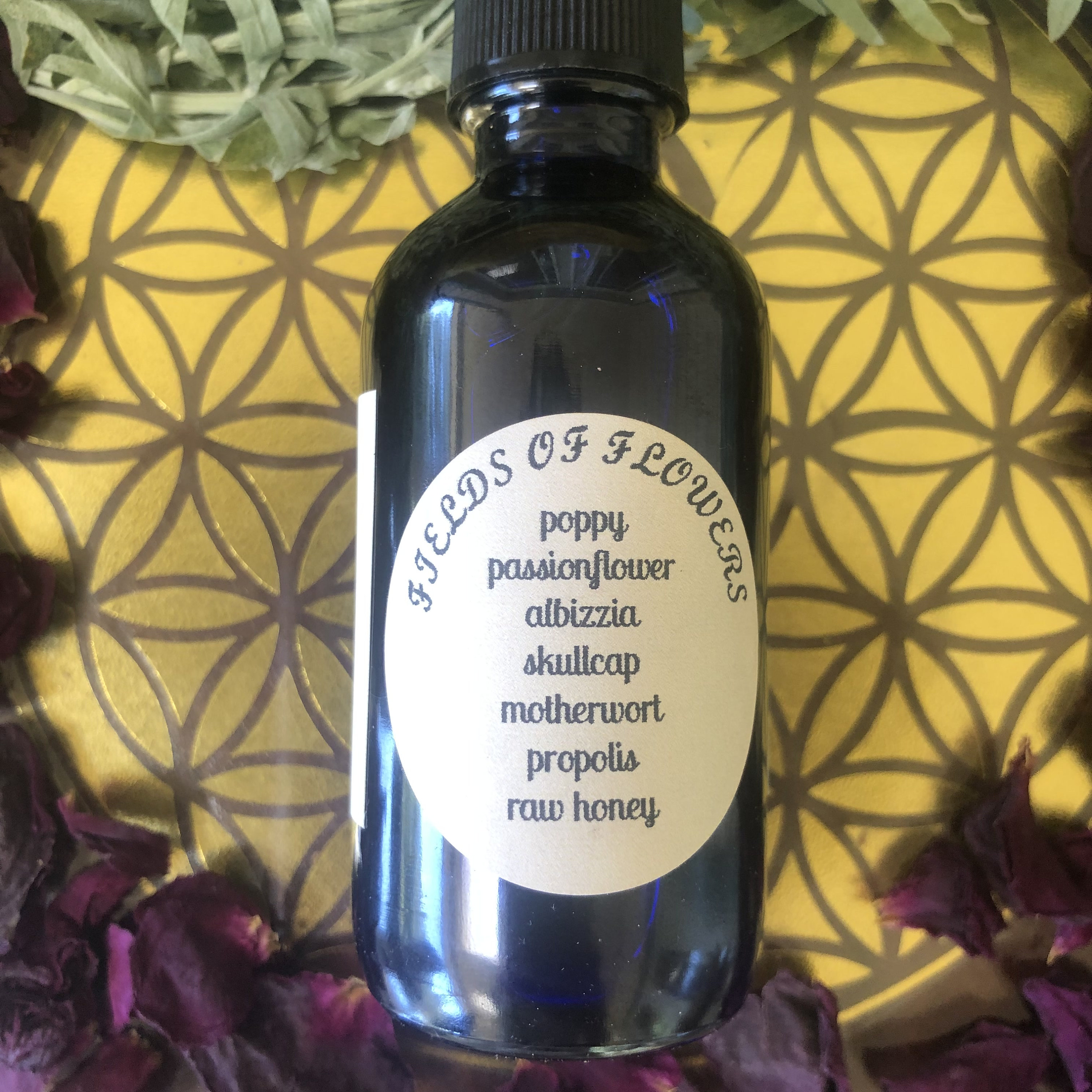 Fields of Flowers~ A Wellness Potion for Promoting Restful Sleep a Calm ...