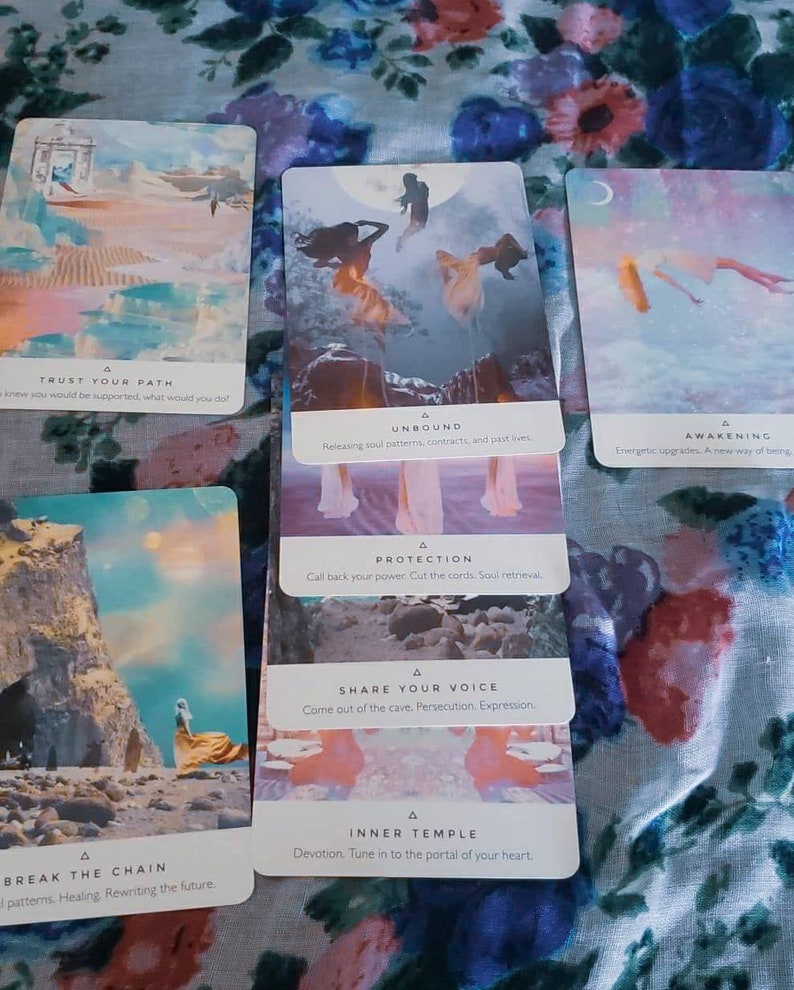 Release and Let Go, 7 Card Oracle Reading - Etsy