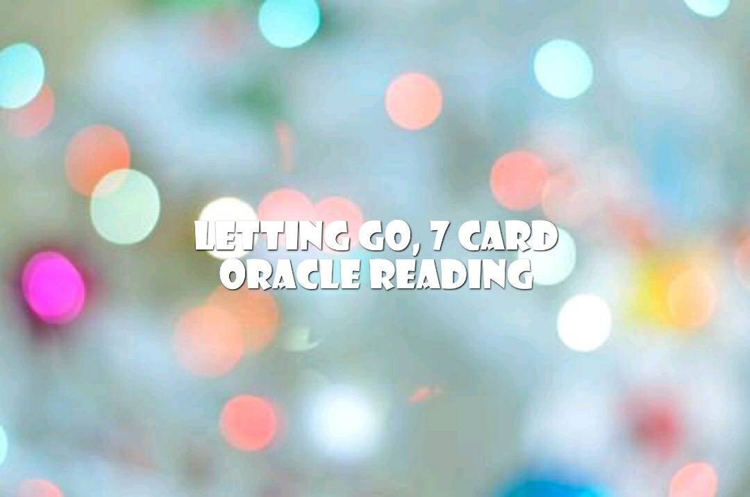 Letting Go Oracle Reading | 8-card Spread for Emotional Release - Etsy