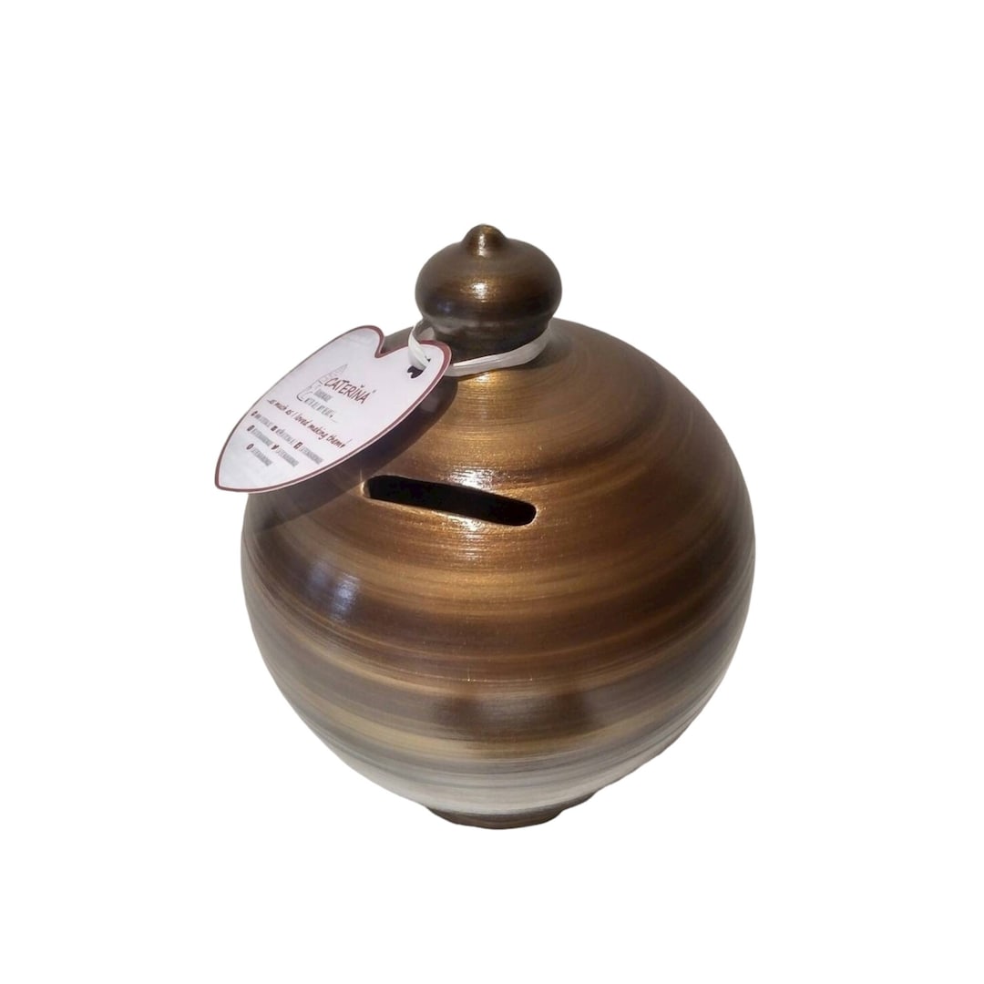 Money Pot, New Ceramic Money Box With Stopper, Large Adult Coin Bank ...