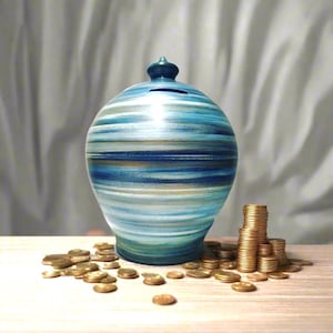 Ceramic Money Pot, Large Piggy Bank, Piggy Bank Adult, Breakable Bank ...