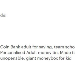 Money Pot, New Ceramic Money Box With Stopper, Adult Coin Bank, Italian ...