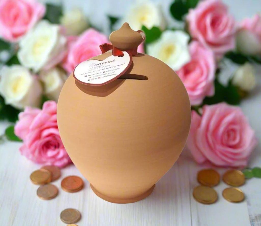 Mini Money Box, Tiny Piggy Bank, Wedding Fund Gift Box, Housewarming ...