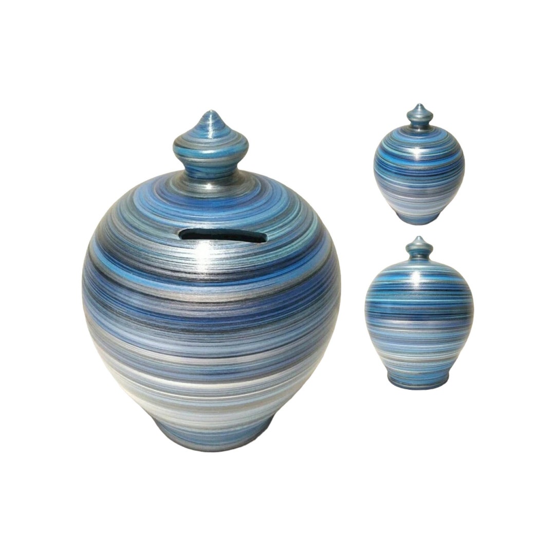 Ceramic Money Pot, Piggy Bank Adult, Break to Open, With No Hole ...