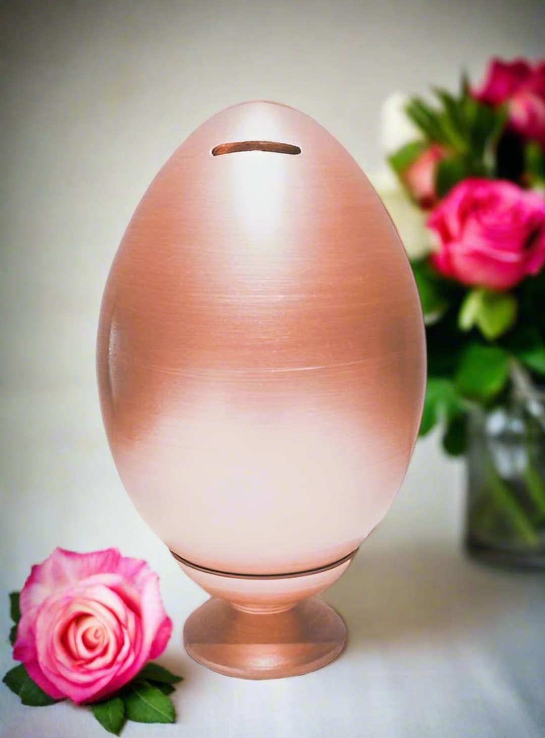 Large Egg Piggy Bank, Egg Coin Bank, Big Egg, Egg Shaped Piggy Bank ...