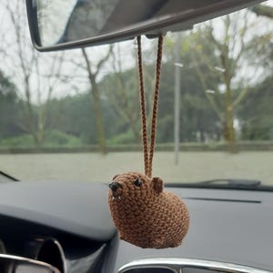 Rock Hyrax Wawa Awawa Animal Hanging Car Charm or Keychain - Handmade ...