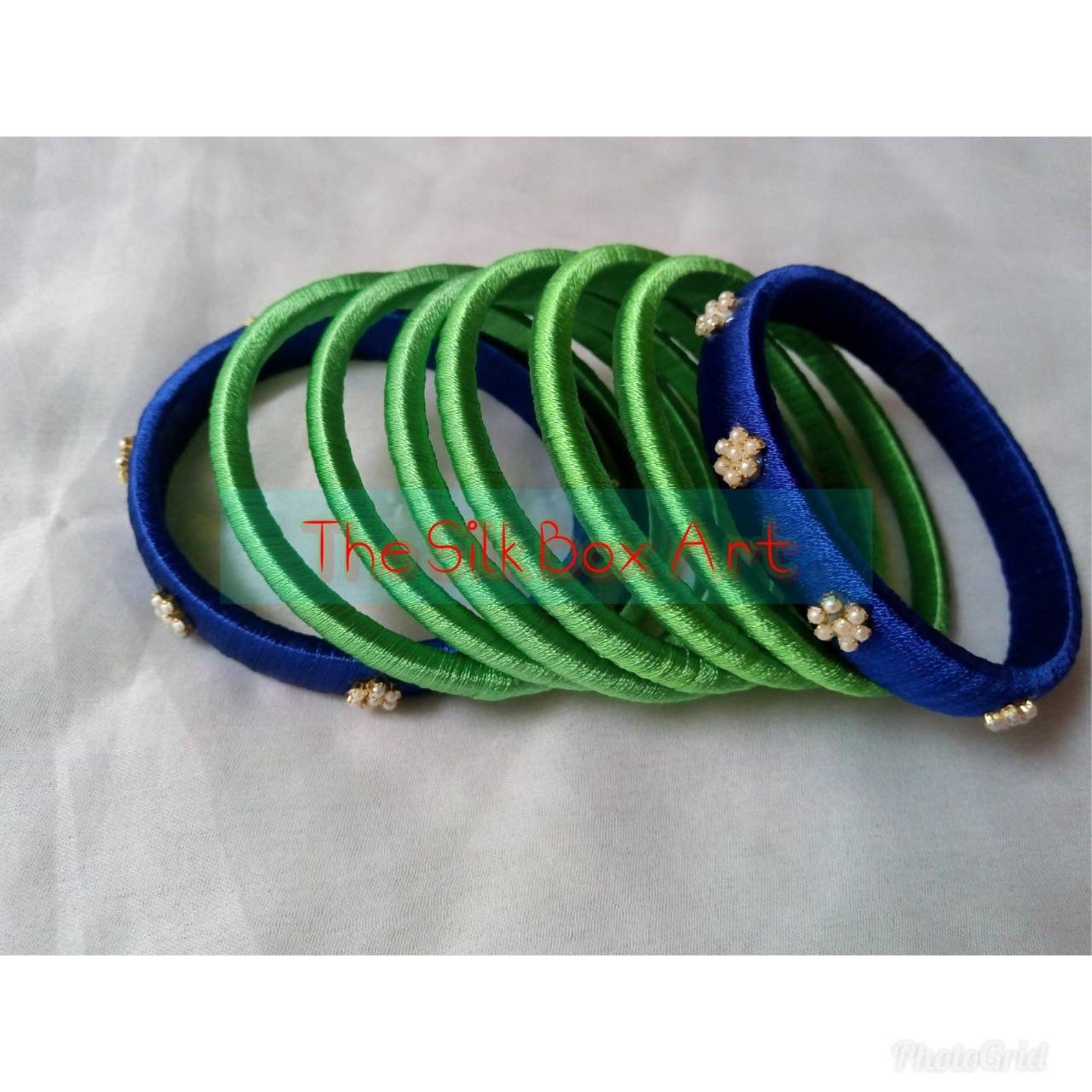 Indian Silk Thread Bangles | Etsy