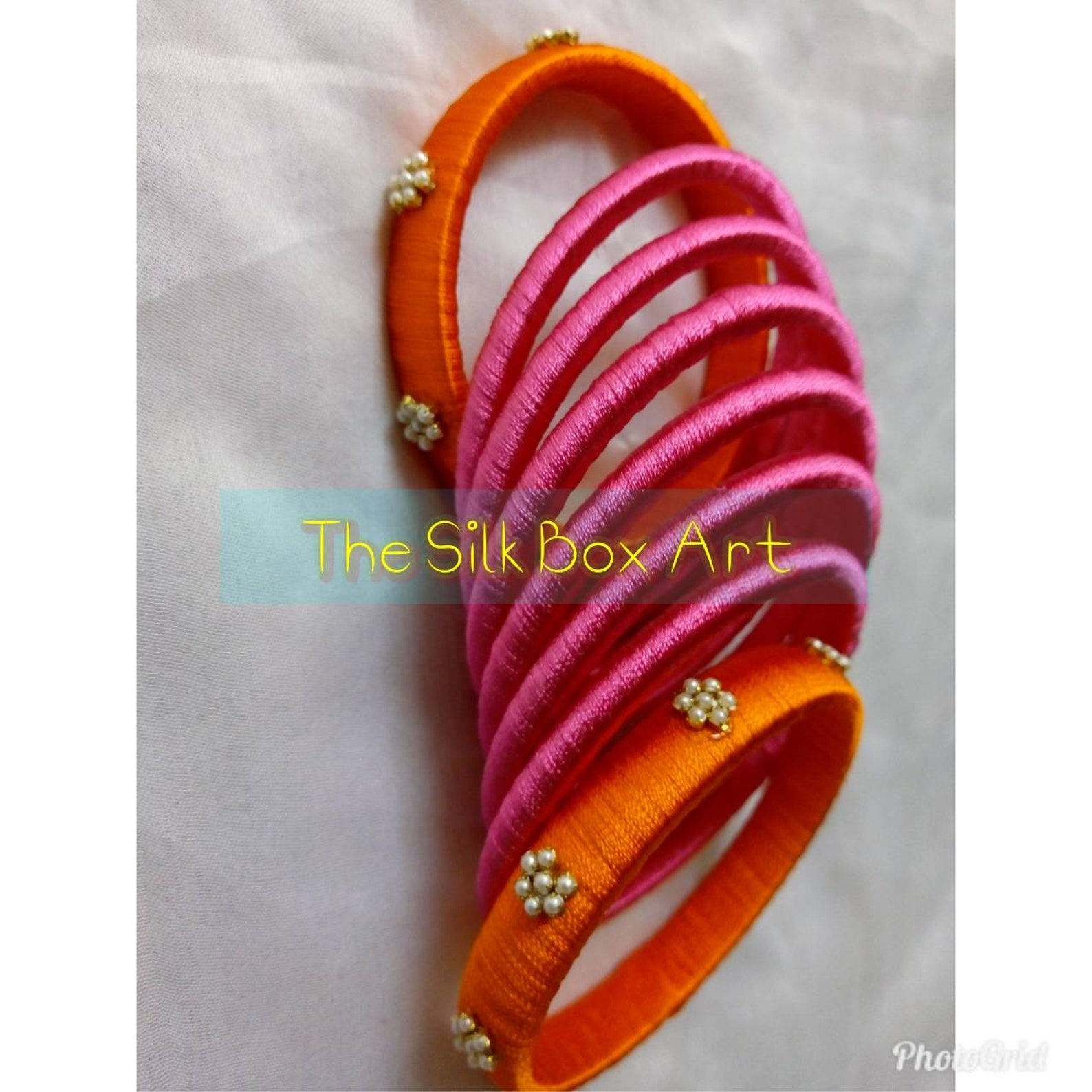 Indian Silk Thread Bangles | Etsy