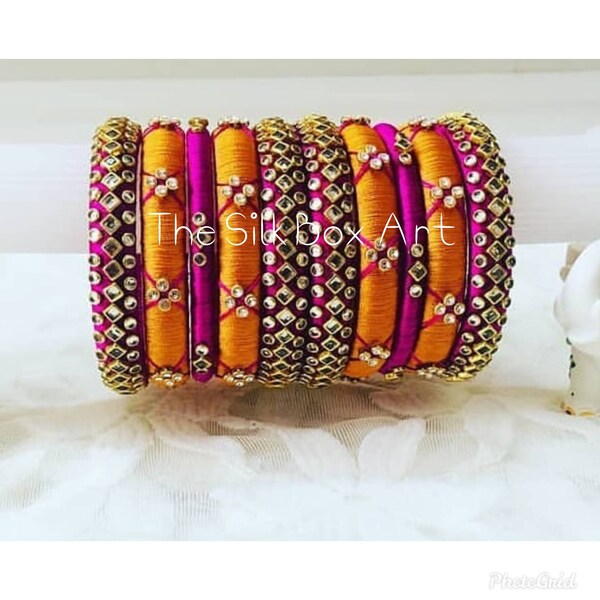 Silk Thread Necklace - Etsy