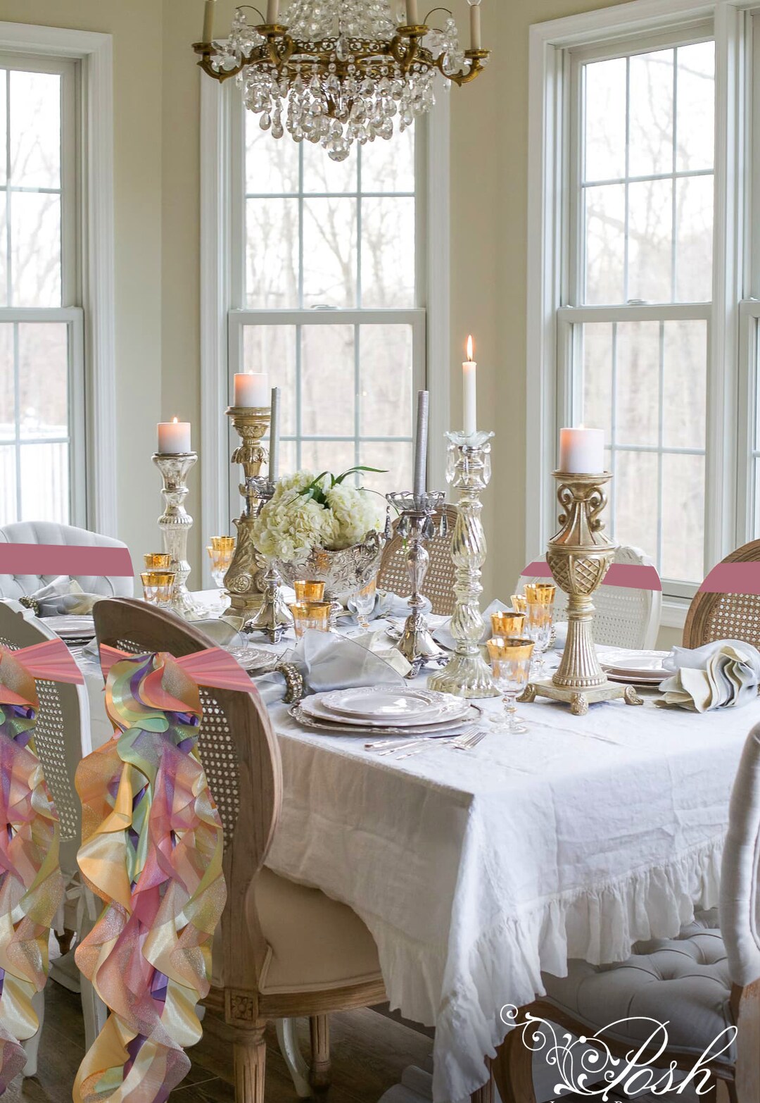Easter Decorations/easter Decor/easter CHAIR Sash/easter Chair - Etsy