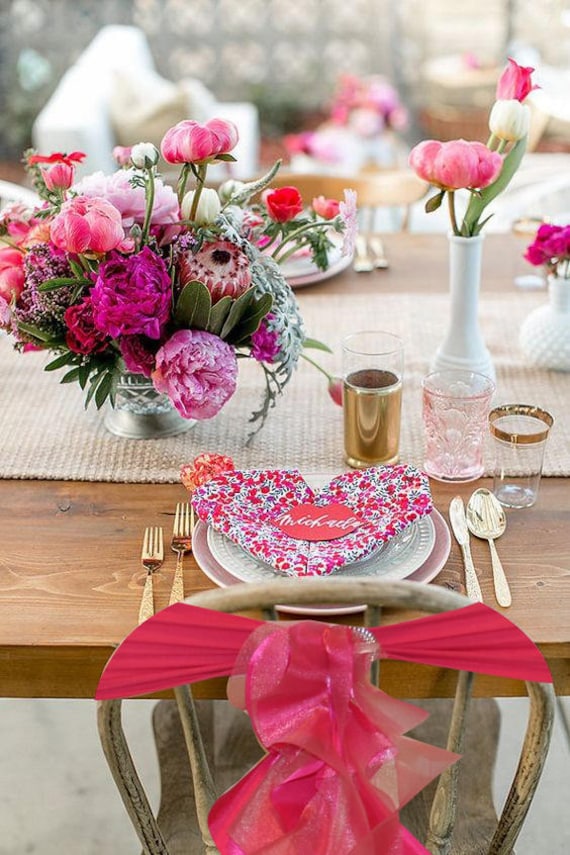 Quinceanera Table Settings