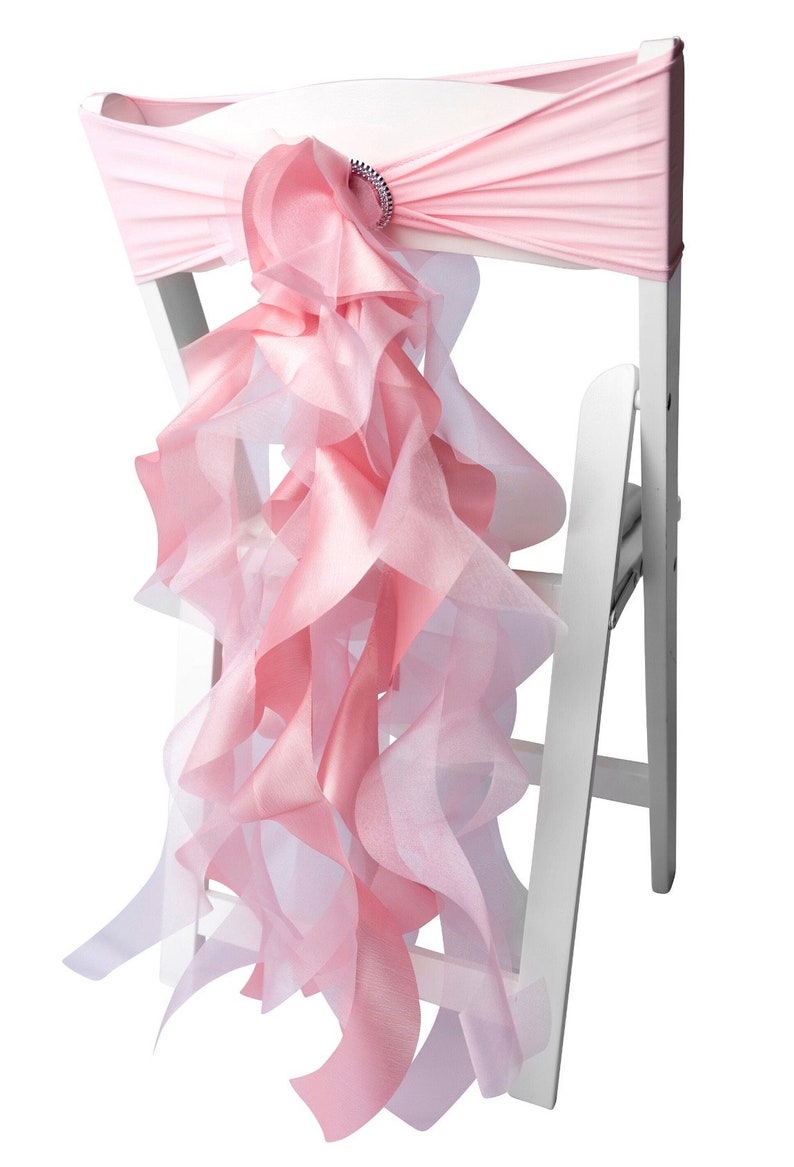 Organza Ruffle Table Sash: Wedding Highboy Table Decorations - Etsy