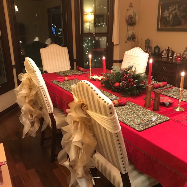 Kitchen Table Chair Covers - Etsy