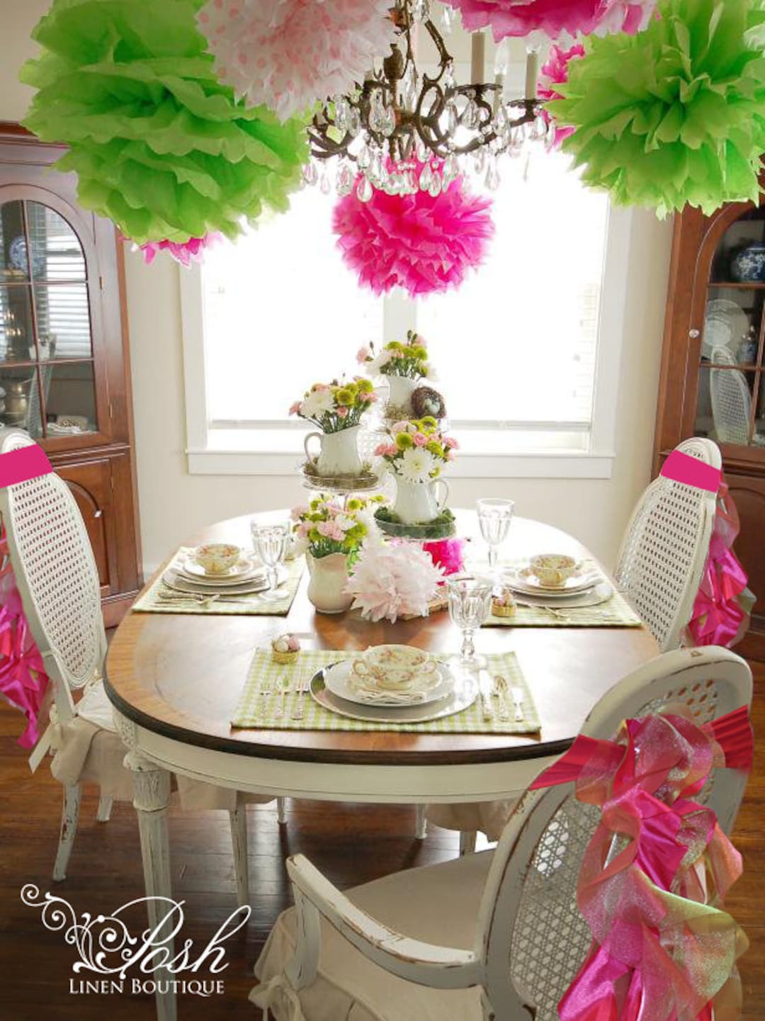 Birthday Decorations/birthday Decor/chair Covers/chair Sash/birthday ...