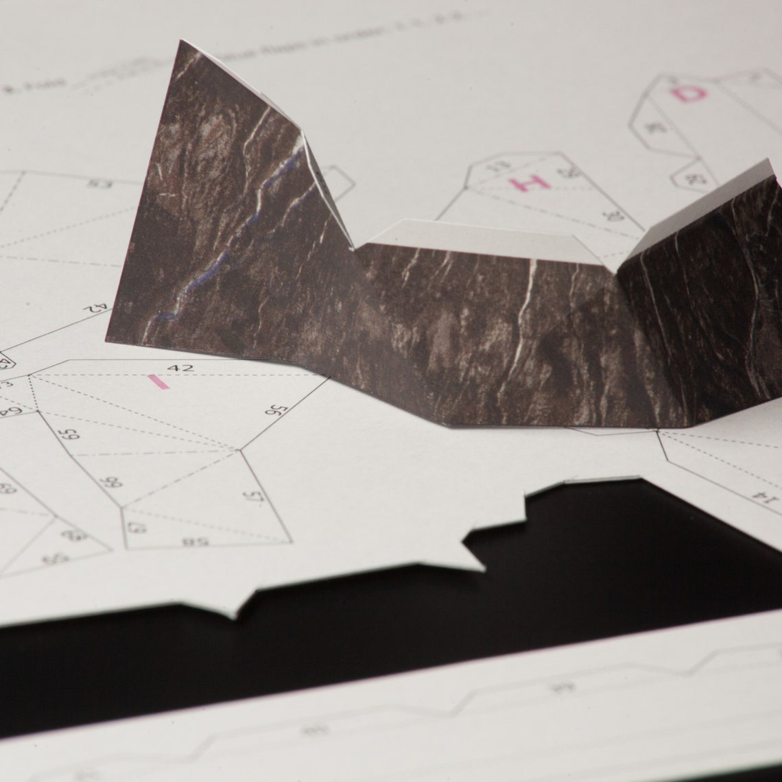 Mount Fuji Papercraft Mountain high Quality Print - Etsy