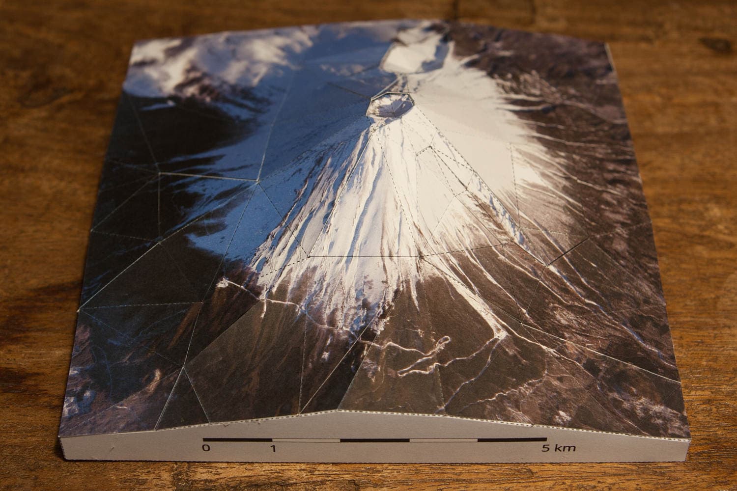 Mount Fuji Papercraft Mountain - Etsy