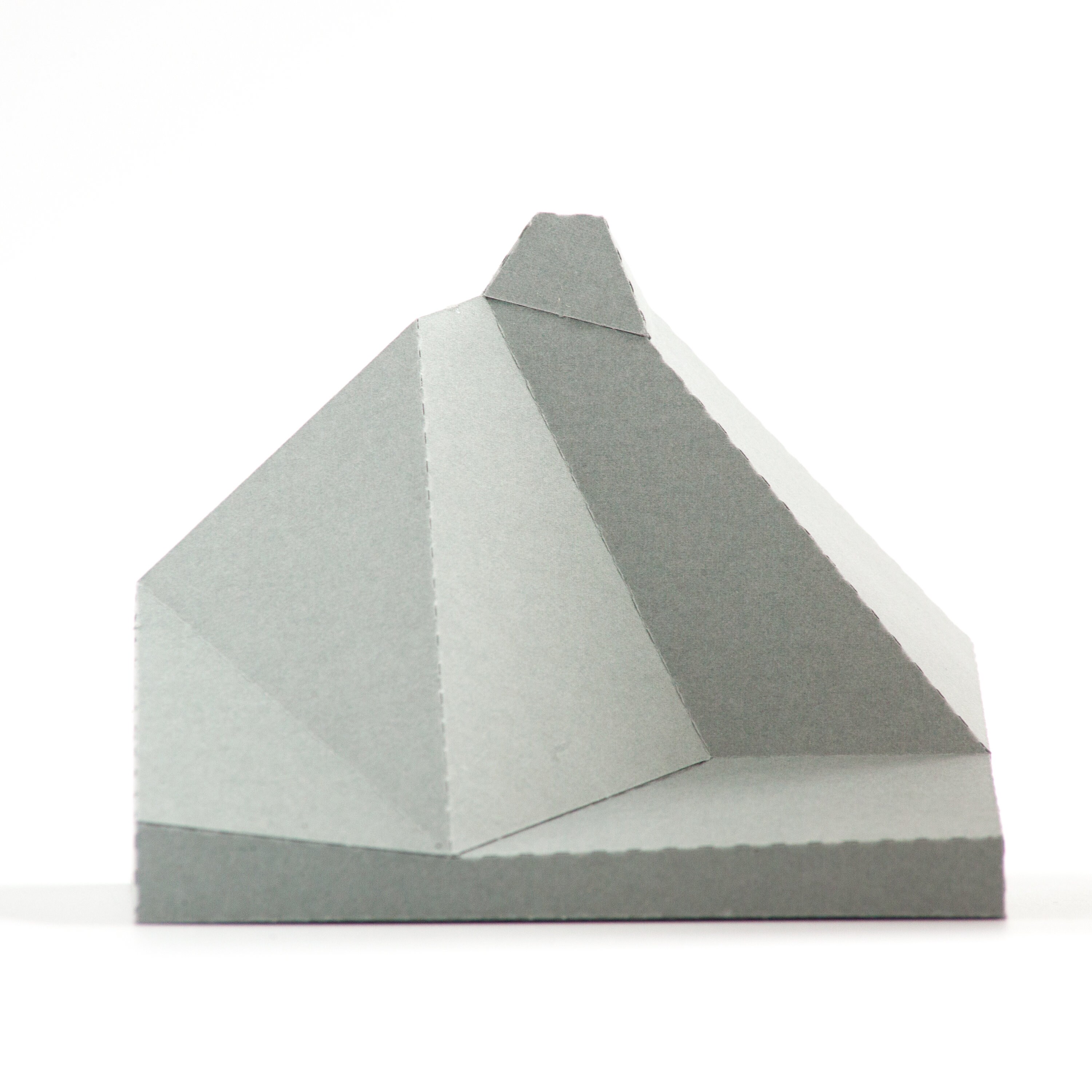 Matterhorn Colorful Papercraft Mountain - Etsy