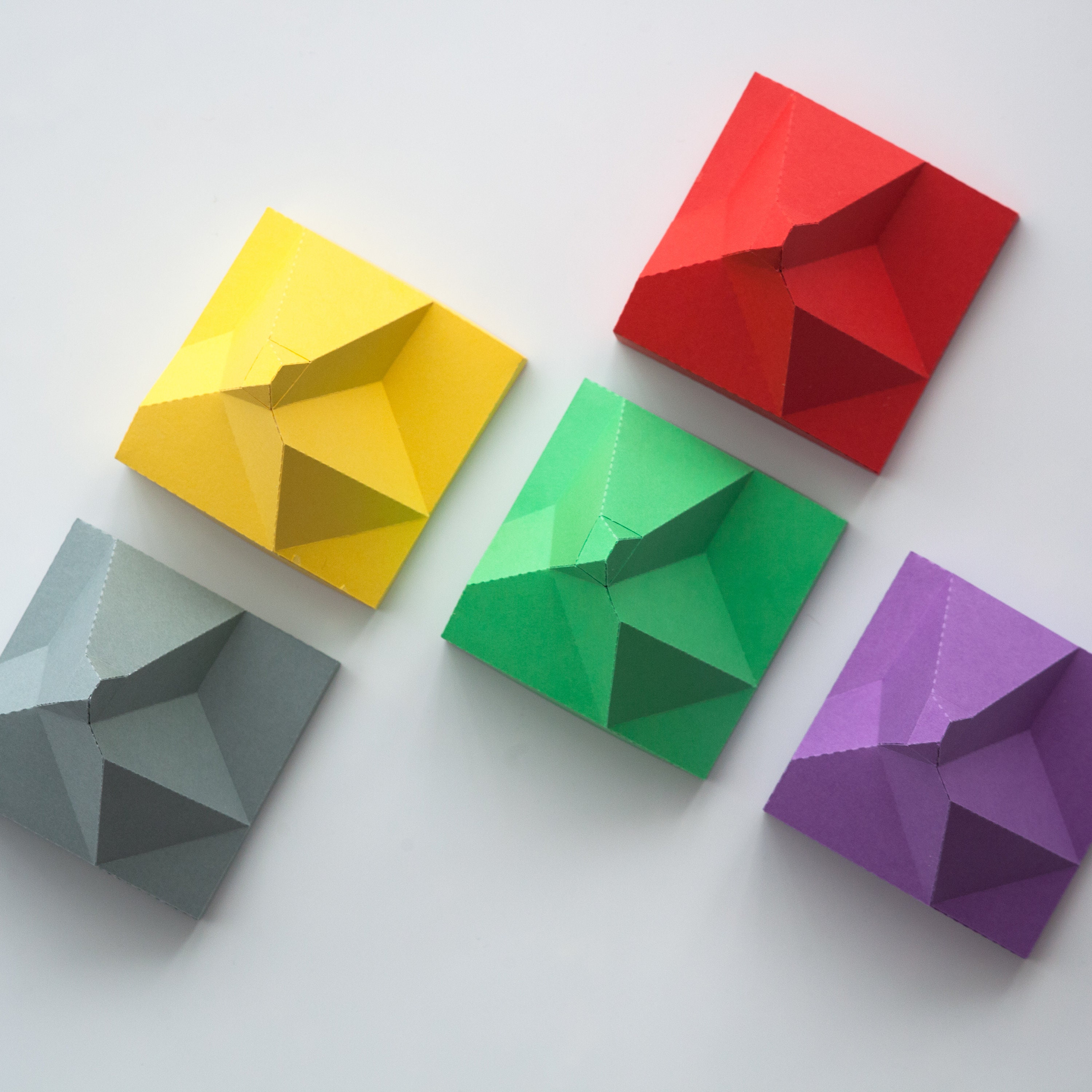 Matterhorn Colorful Papercraft Mountain - Etsy Canada