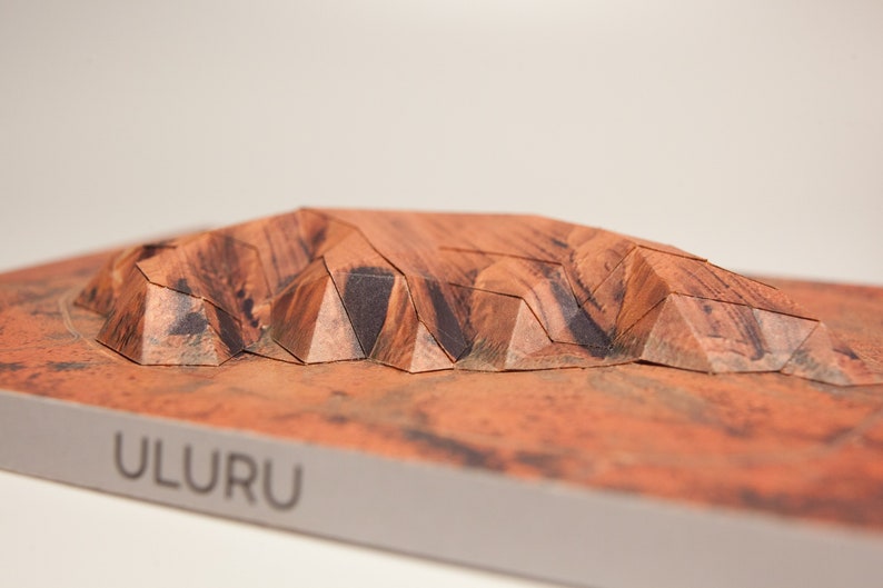 Australia s Uluru Papercraft Mountain High Quality Print Etsy australia-s-uluru-papercraft-mountain-high-quality-print-etsy