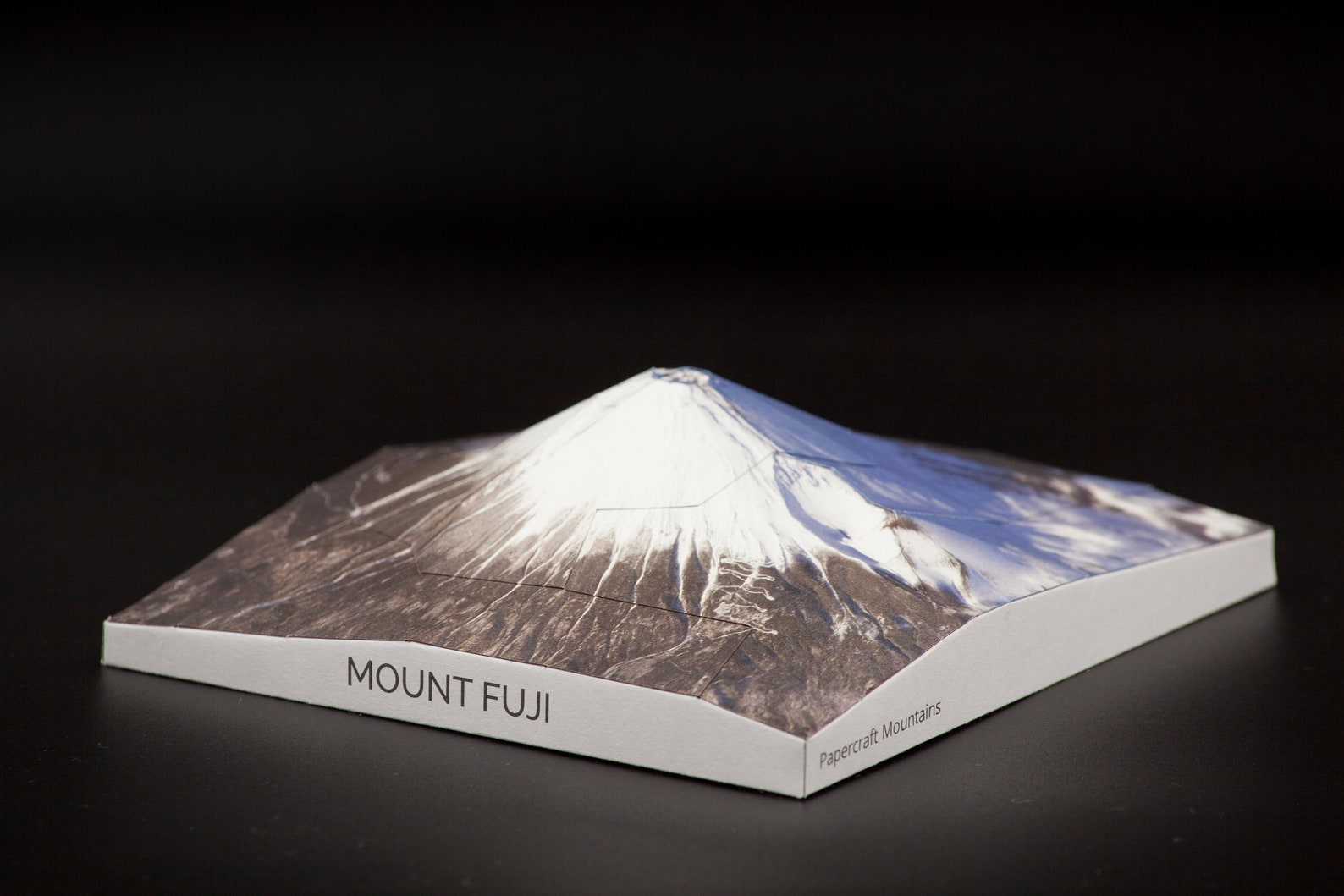 Mount Fuji Papercraft Mountain (high Quality Print) - Etsy