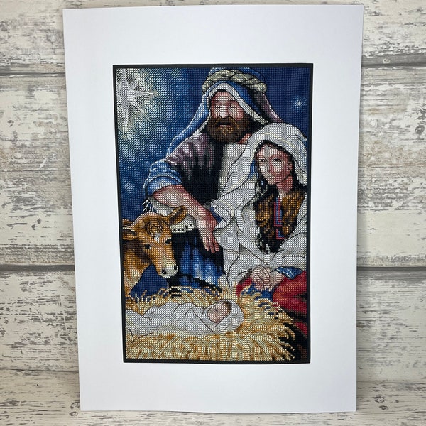 Large Completed Cross Stitch - Etsy