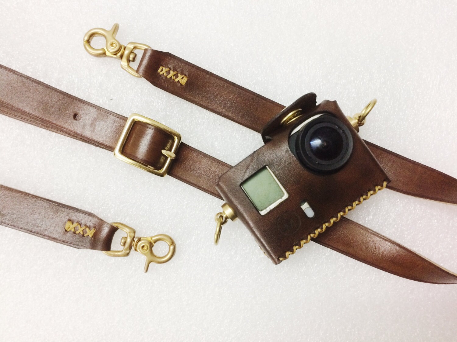 Gopro Hero 3 3 Handmade Leather Case - Etsy