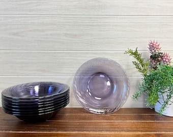 1980s Vintage PURPLE Pyrex Originals Round Pie Plate, Glass Cookware ...