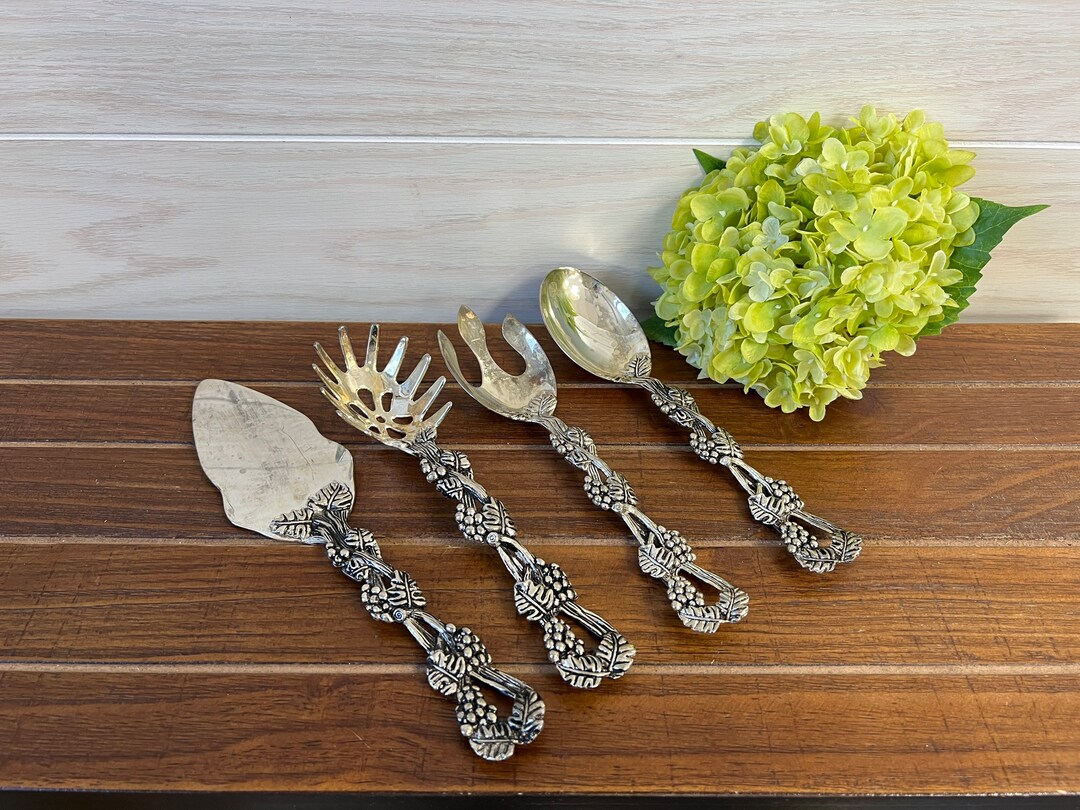Vintage Godinger Silverplate Serving Utensils CHOICE - Etsy