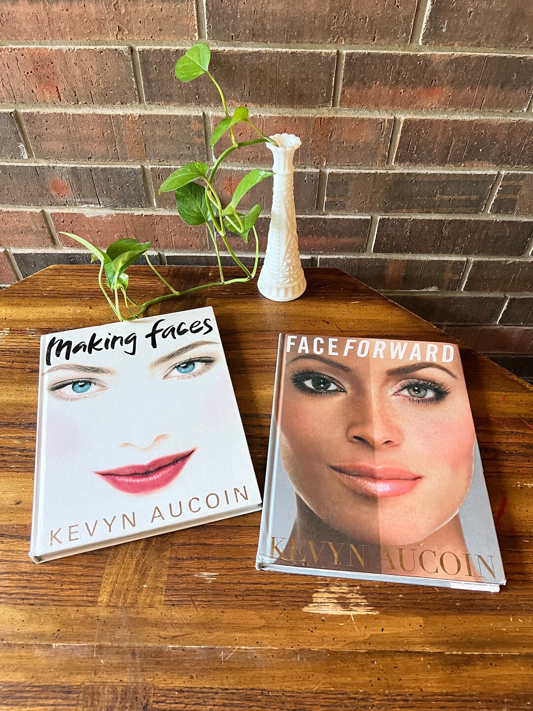 90s Aesthetic Kevyn Aucoin Makeup Coffee Table Books Making Faces Or