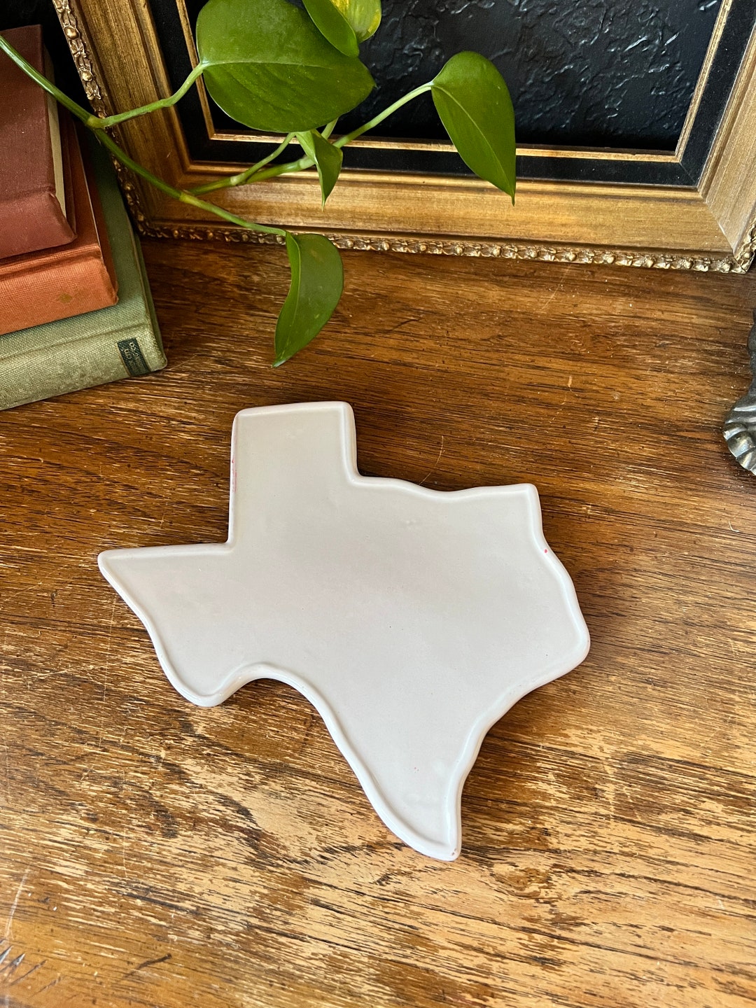 Vintage Frankoma Stoneware State of Texas Trivet - Etsy