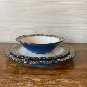 Discontinued Denby Boston Spa Plates and Bowls - Etsy