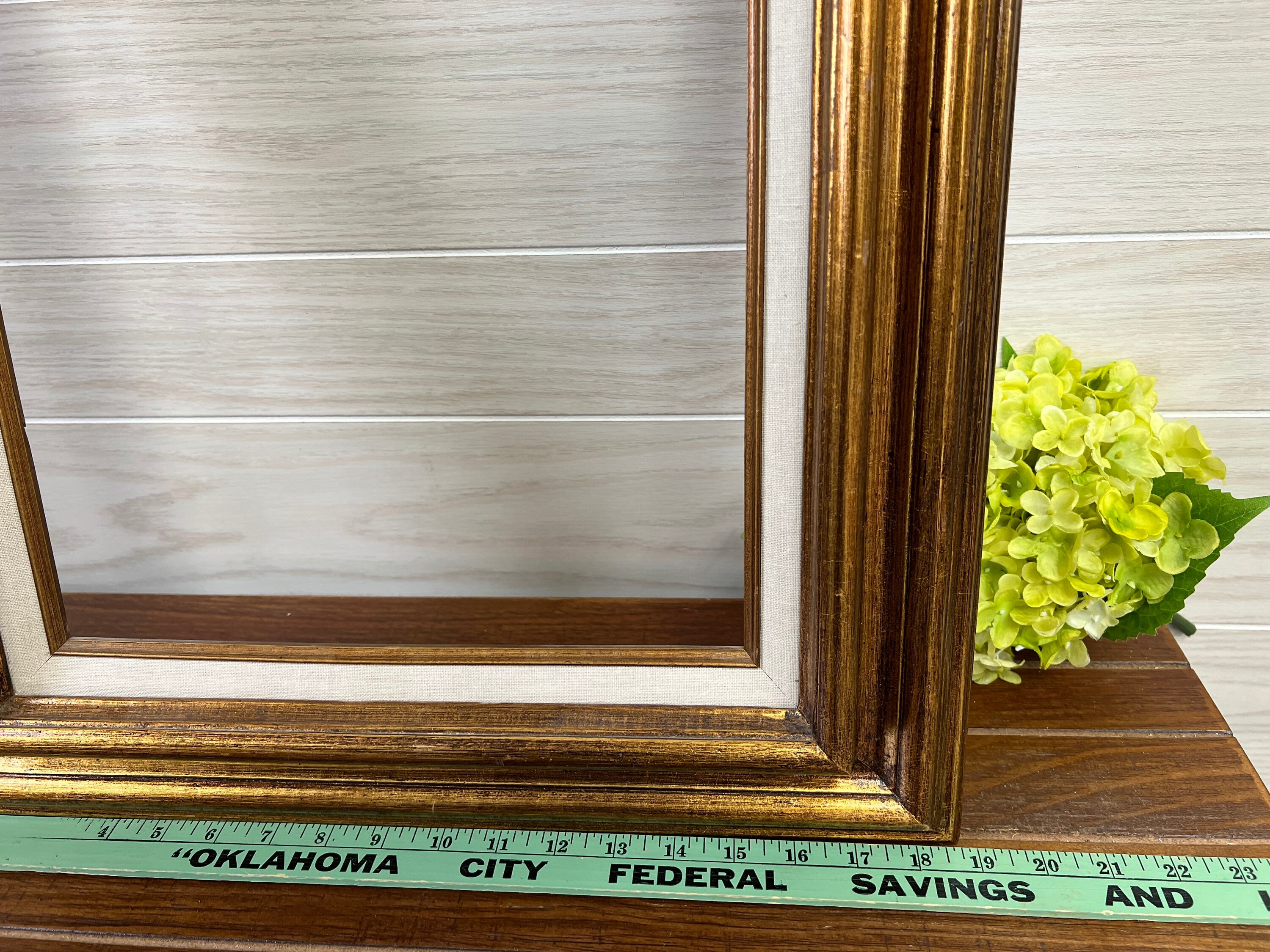 Vintage Empty MCM Wooden Picture Frame / Wall Hanging - Etsy