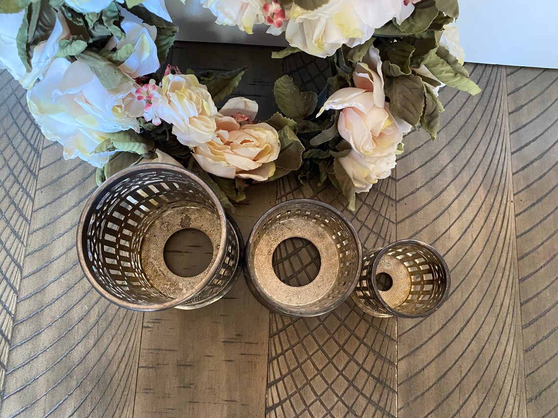 Neiman Marcus Godinger Silver Condiment Caddy Set 3 Pieces | Etsy