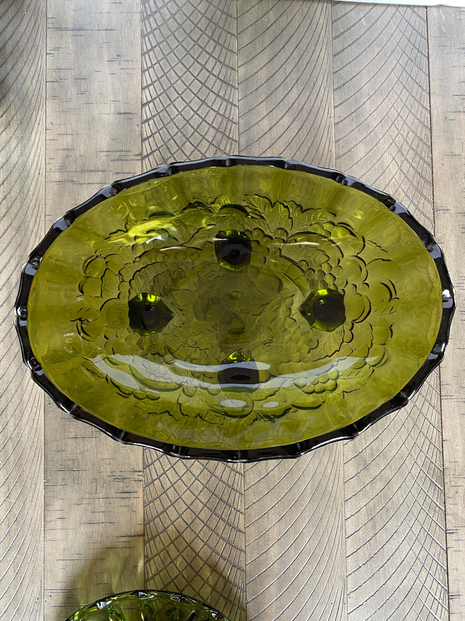 Vintage Green Bowls / Dishes - Etsy