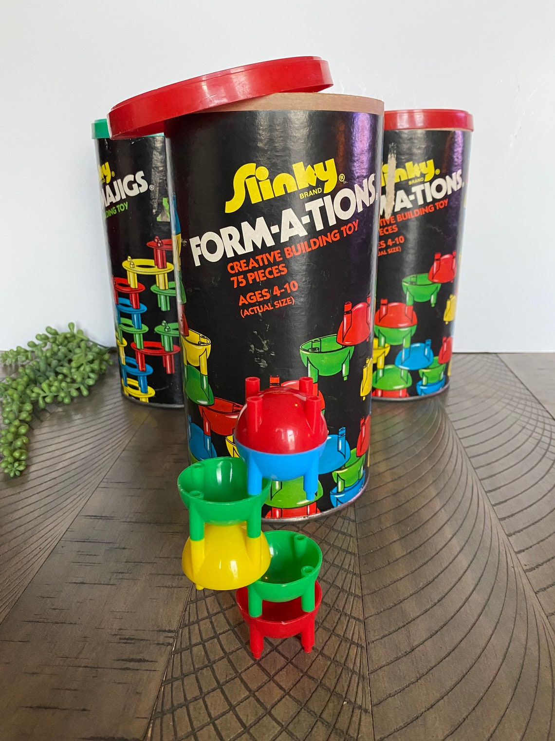 Vintage Slinky Ringa-ma-jigs and Form-a-tions Building Toys - Etsy