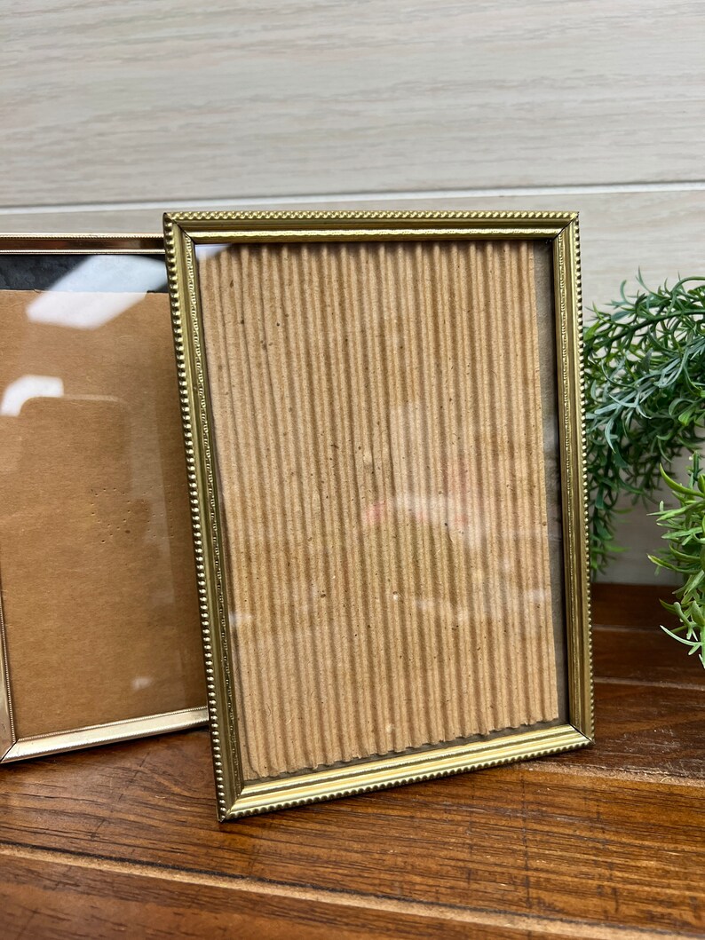 Vintage Brass / Gold Filigree 5x7 Frames Assorted - Etsy