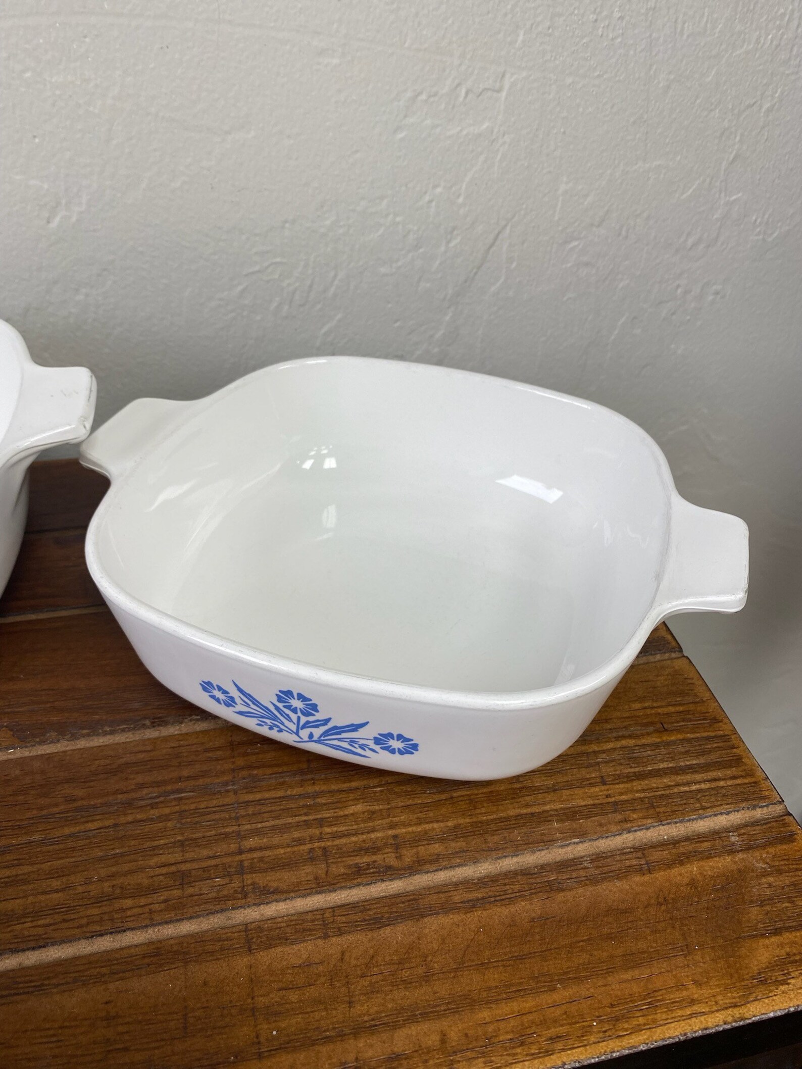 Set of 3 Vintage Blue Corn Flower Corning Ware Casserole - Etsy