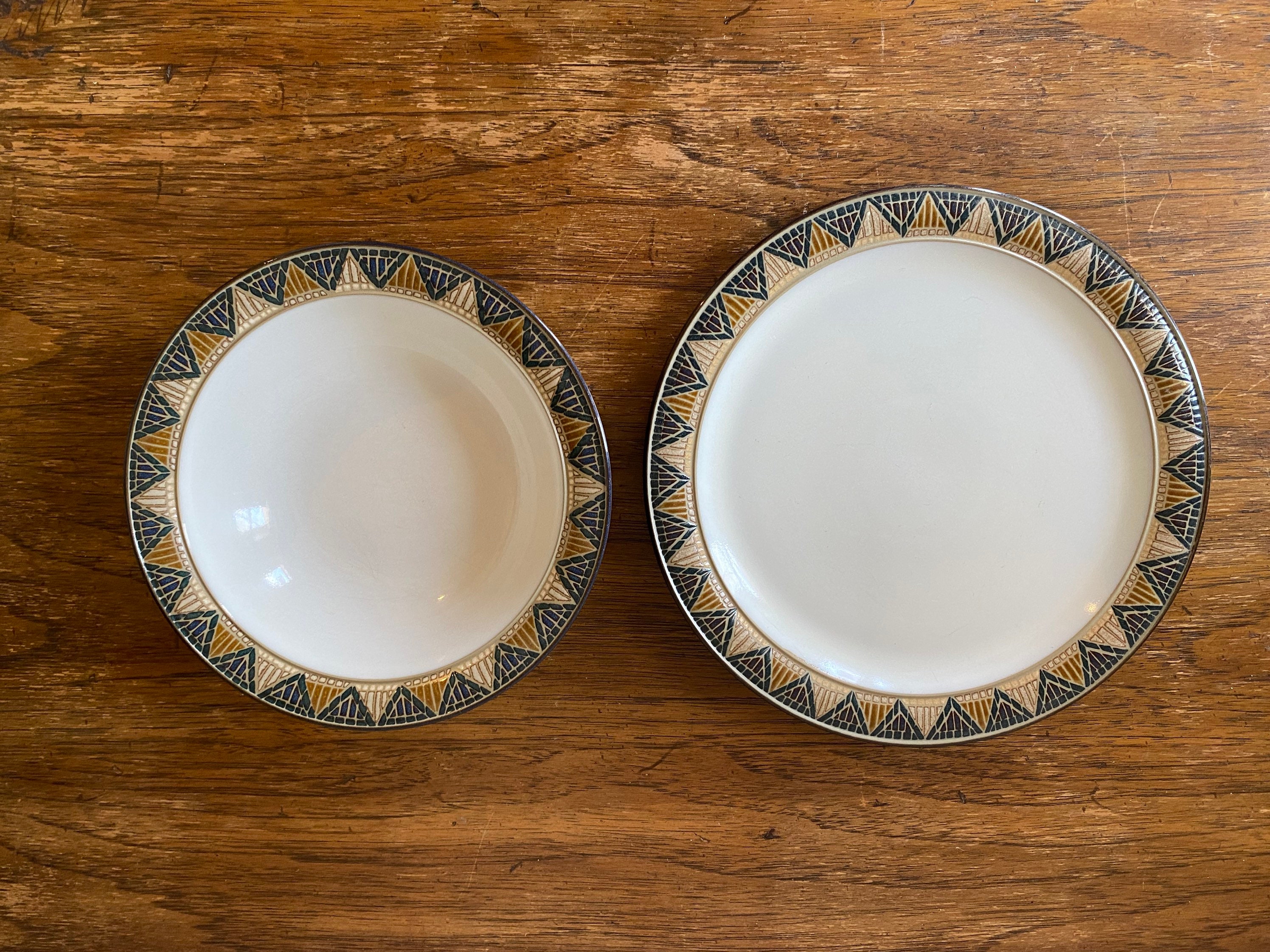 Discontinued Denby Boston Spa Plates and Bowls | Etsy