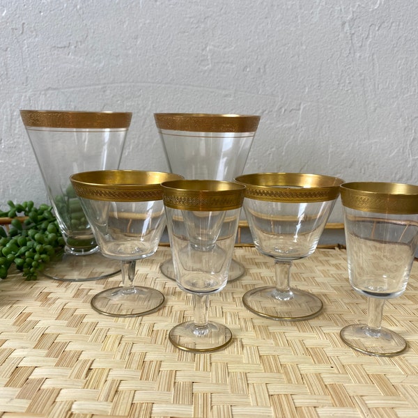 Gold Rimmed Glasses - Etsy