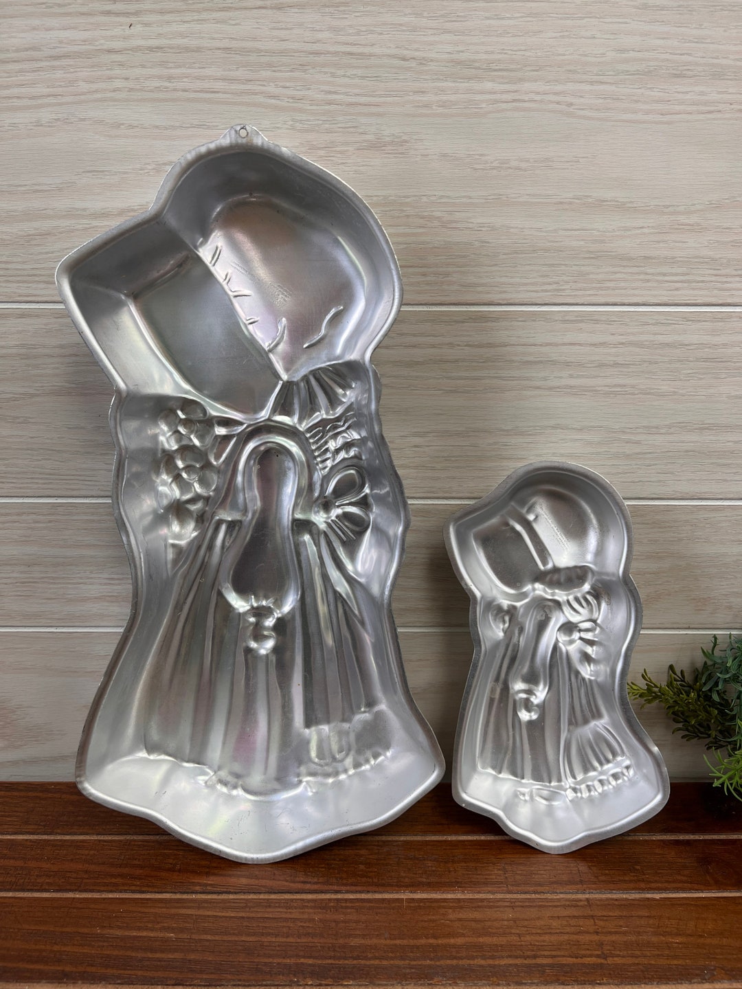 1975 Vintage Holly Hobbie Aluminum Cake Pans Set of 2 - Etsy