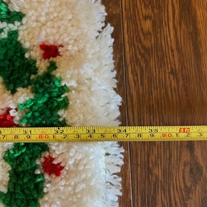 Handmade Mid Century Latchhook Angel Tree Skirt / Vintage - Etsy