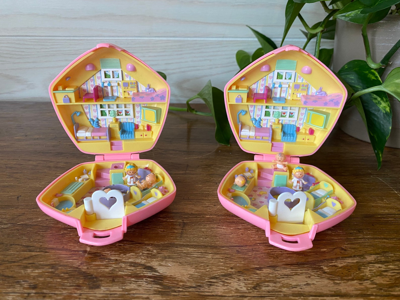 VINTAGE 1992 Bluebird Polly Pocket Polly in the Nursery - Etsy
