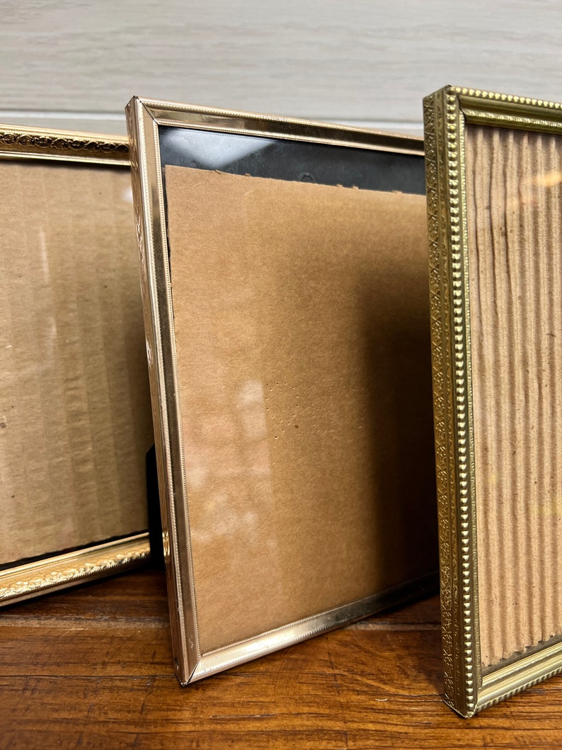 Vintage Brass / Gold Filigree 5x7 Frames Assorted - Etsy