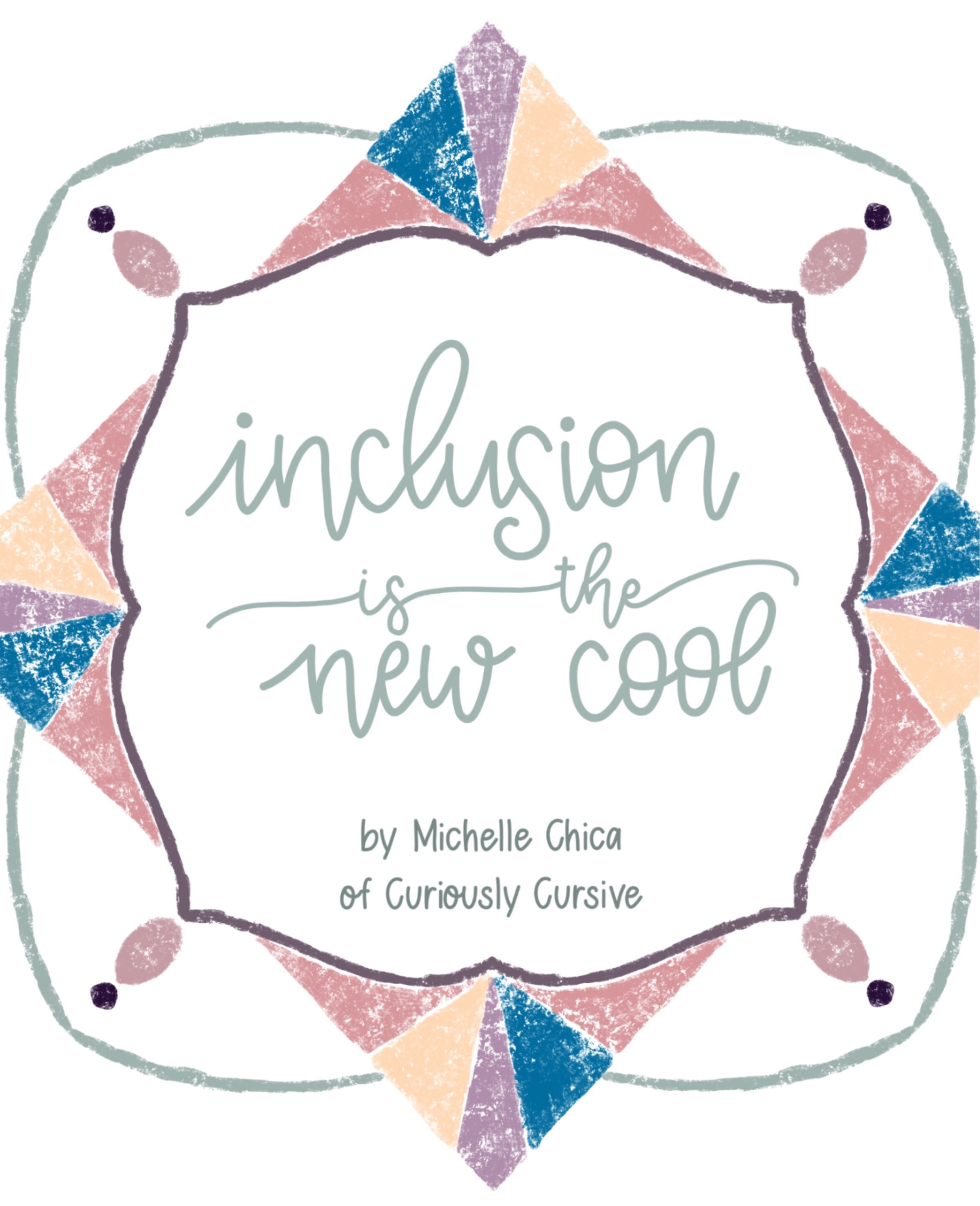 Inclusion is the New Cool Digital Coloring Pages | PNG Digital ...