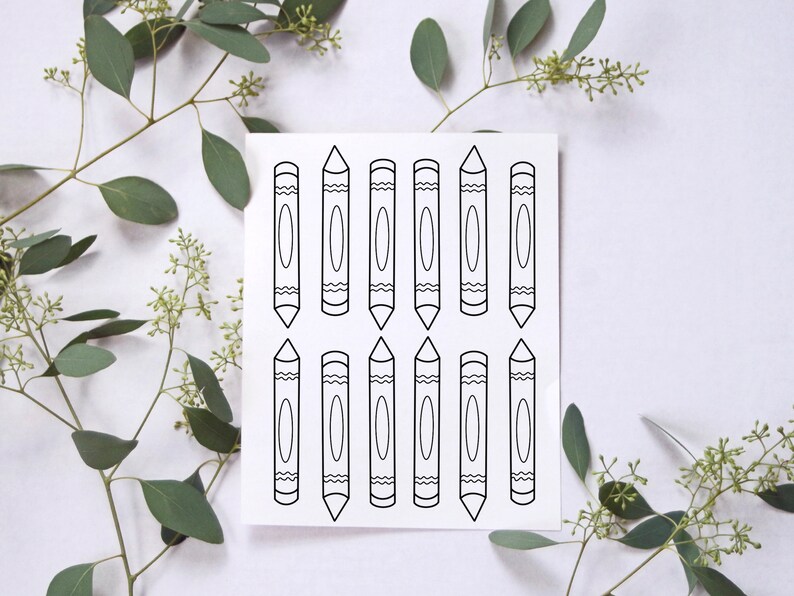 Printable Coloring Pages | Back to School Theme | Easy Fun Coloring - Etsy