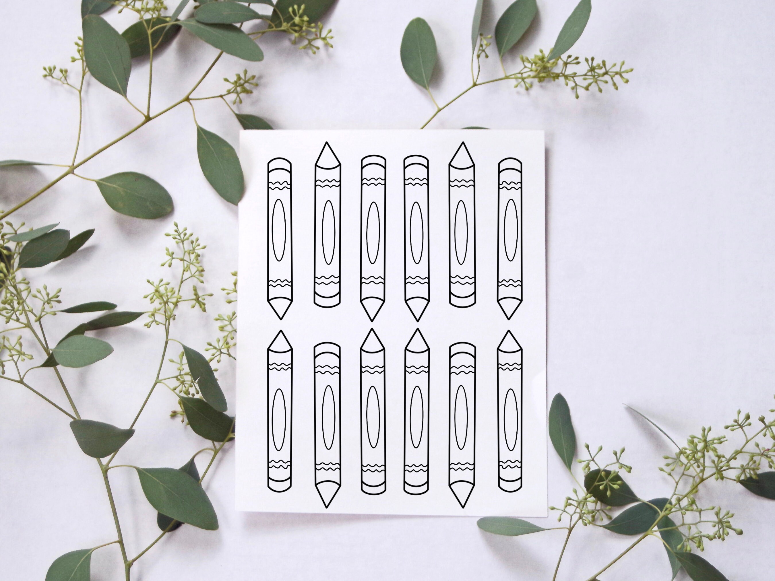 Printable Coloring Pages | Back to School Theme | Easy Fun Coloring - Etsy