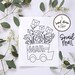 Printable Coloring Pages | Snail Mail Theme | Easy Fun Coloring - Etsy