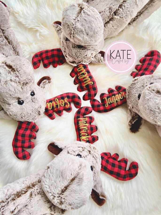 CUSTOM PLUSH MOOSE Custom Moose Plush - Etsy